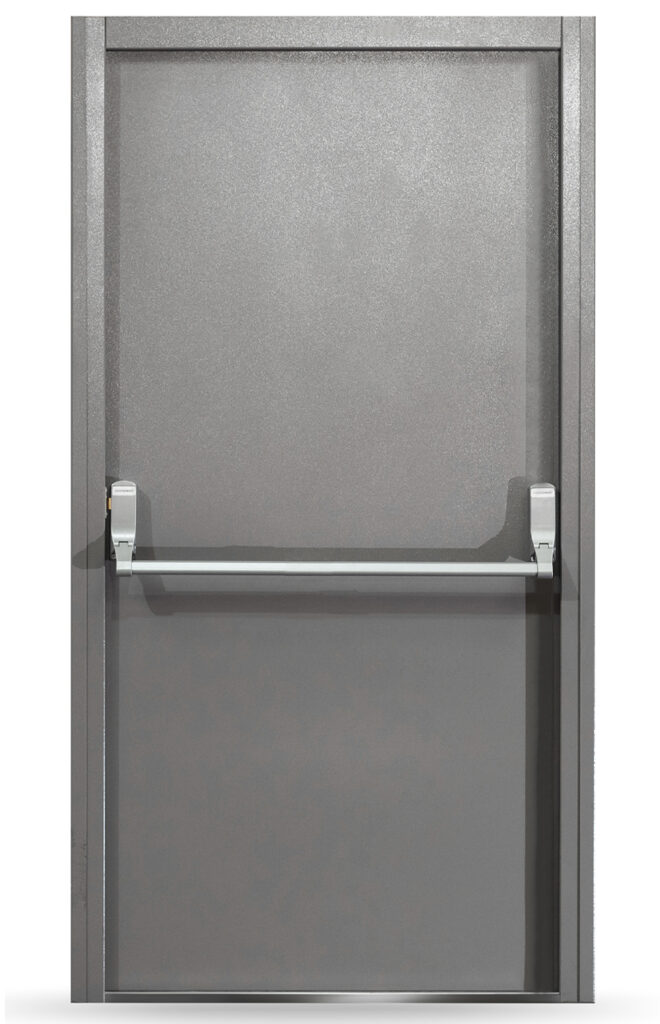 Fire Exit Door With Panic Bar (Single) | Steel Doors and Accessories ...
